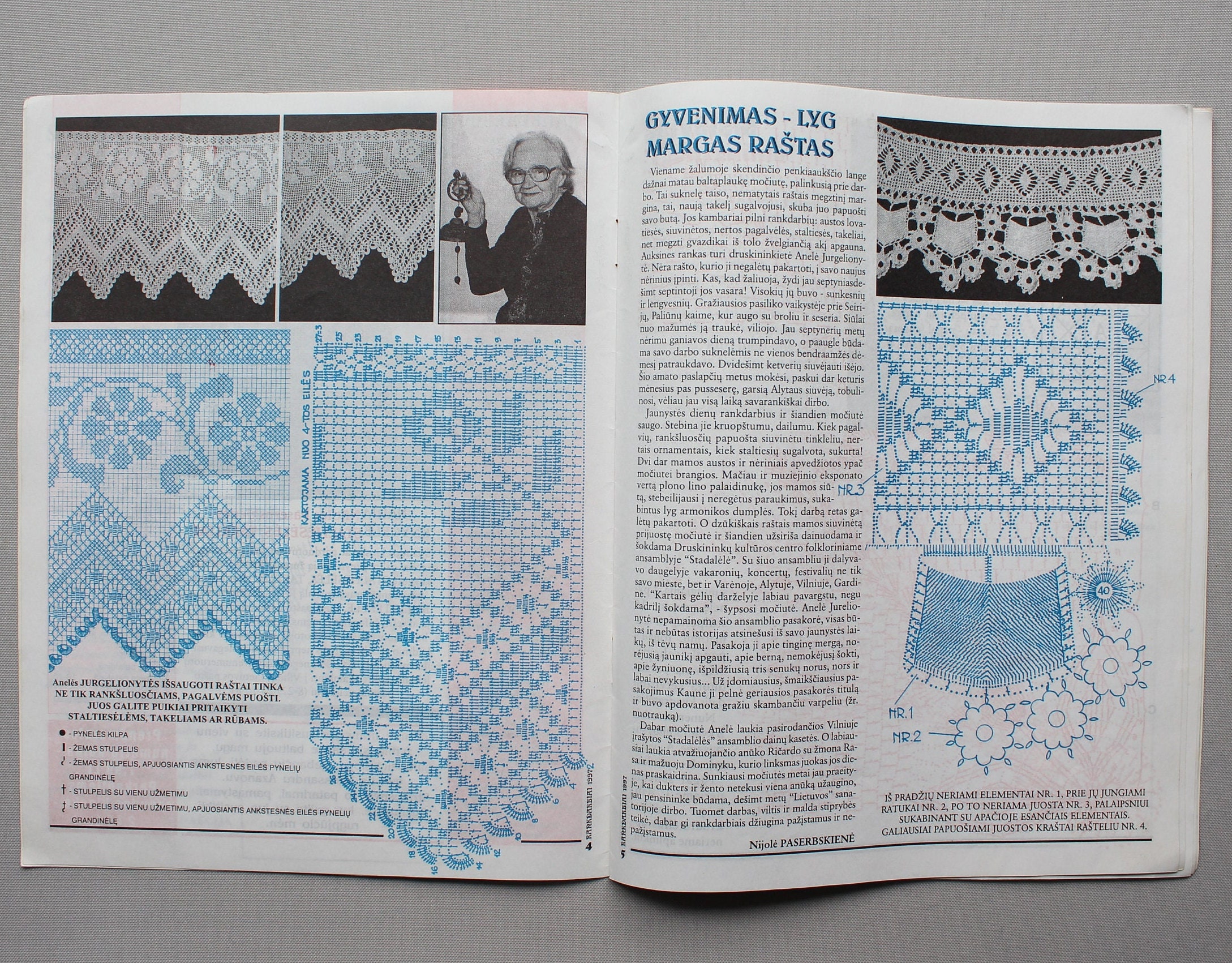 Vintage Lithuanian Craft Magazines, Lithuanian Magazines, Lithuanian ...