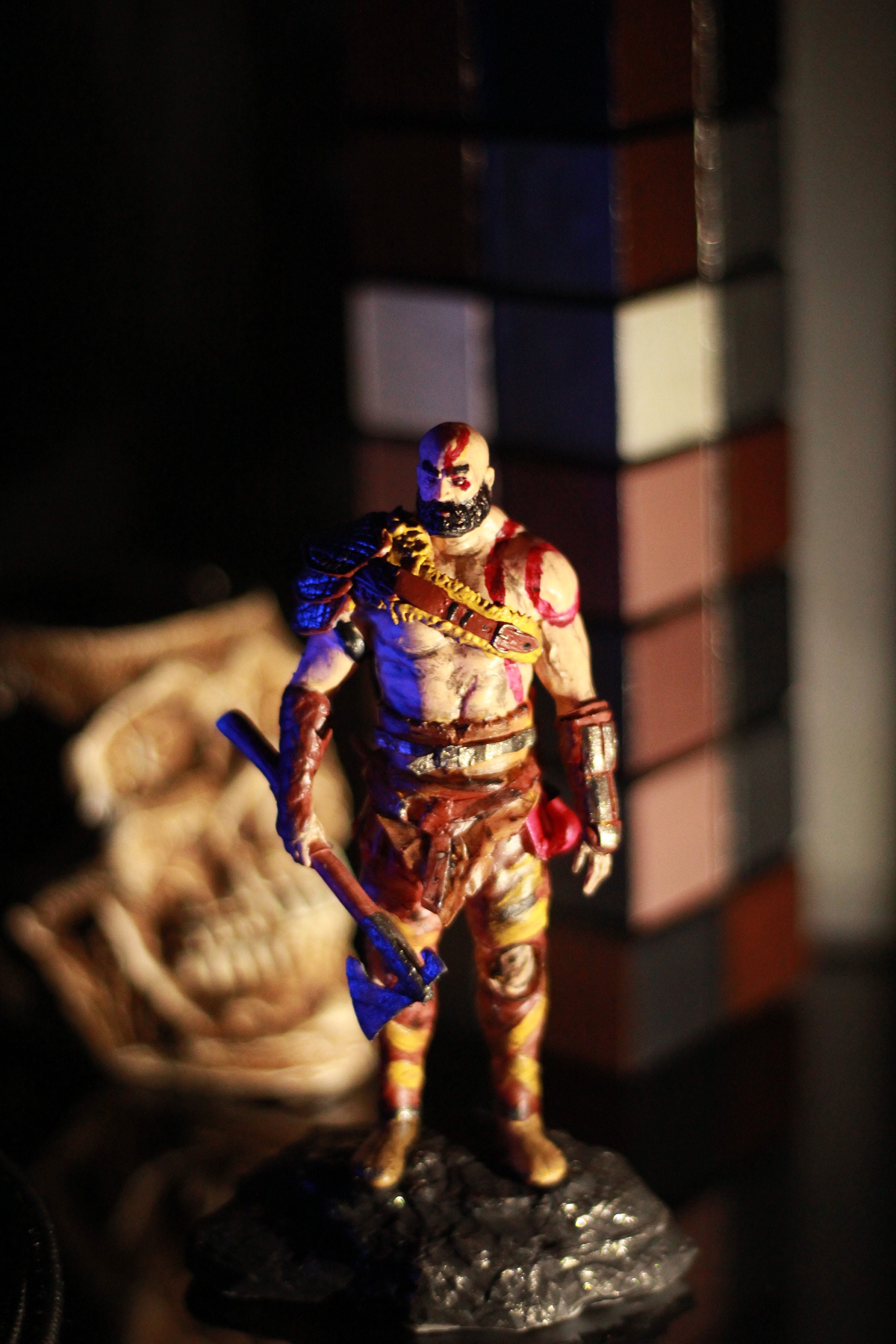 High-quality Kratos Figure the Perfect Gift for God of War - Etsy