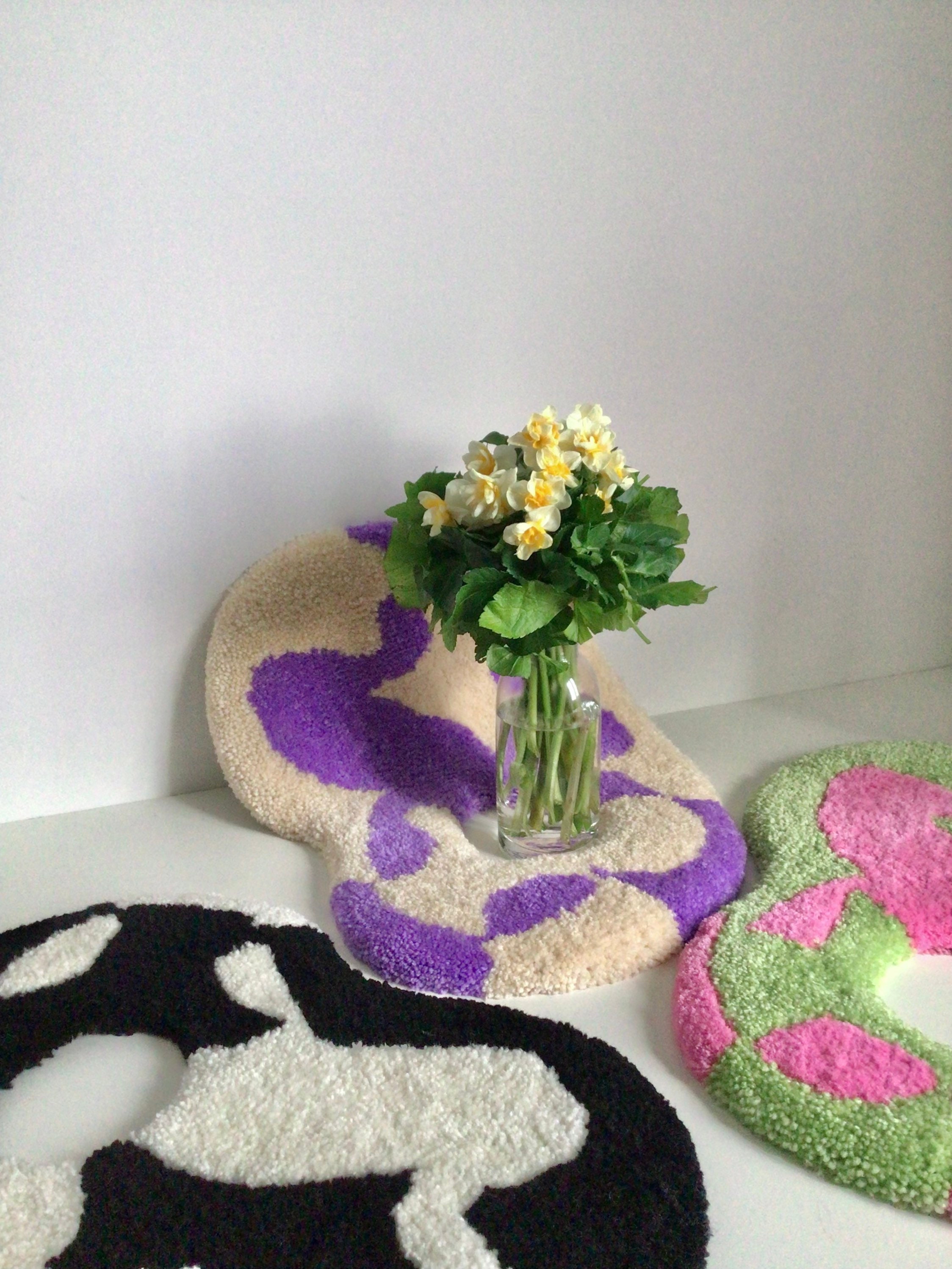 SPACE Tufted Rug Mini Table Rug Home Decor Rug - Etsy