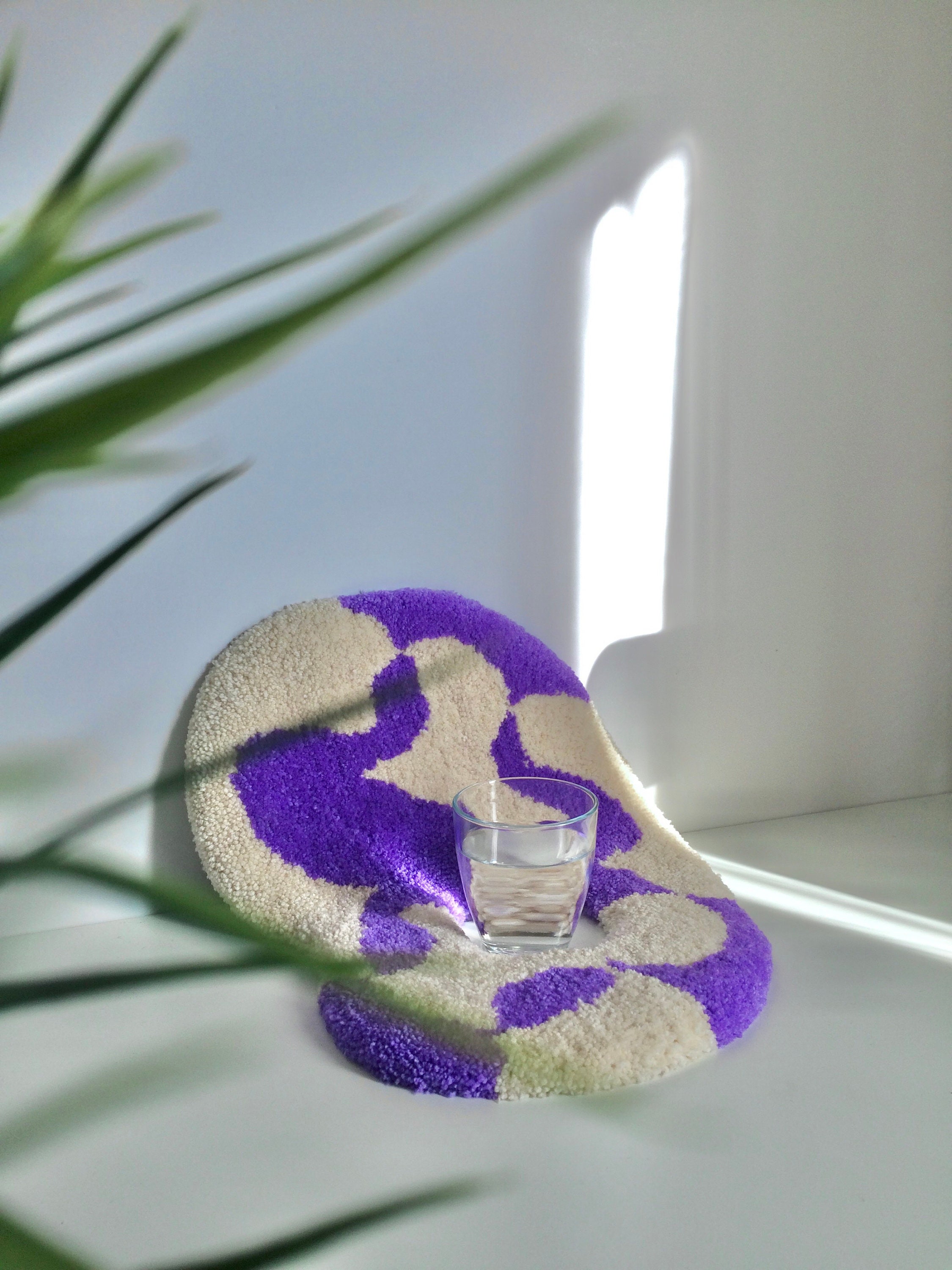 SPACE Tufted Rug Mini Table Rug Home Decor Rug - Etsy