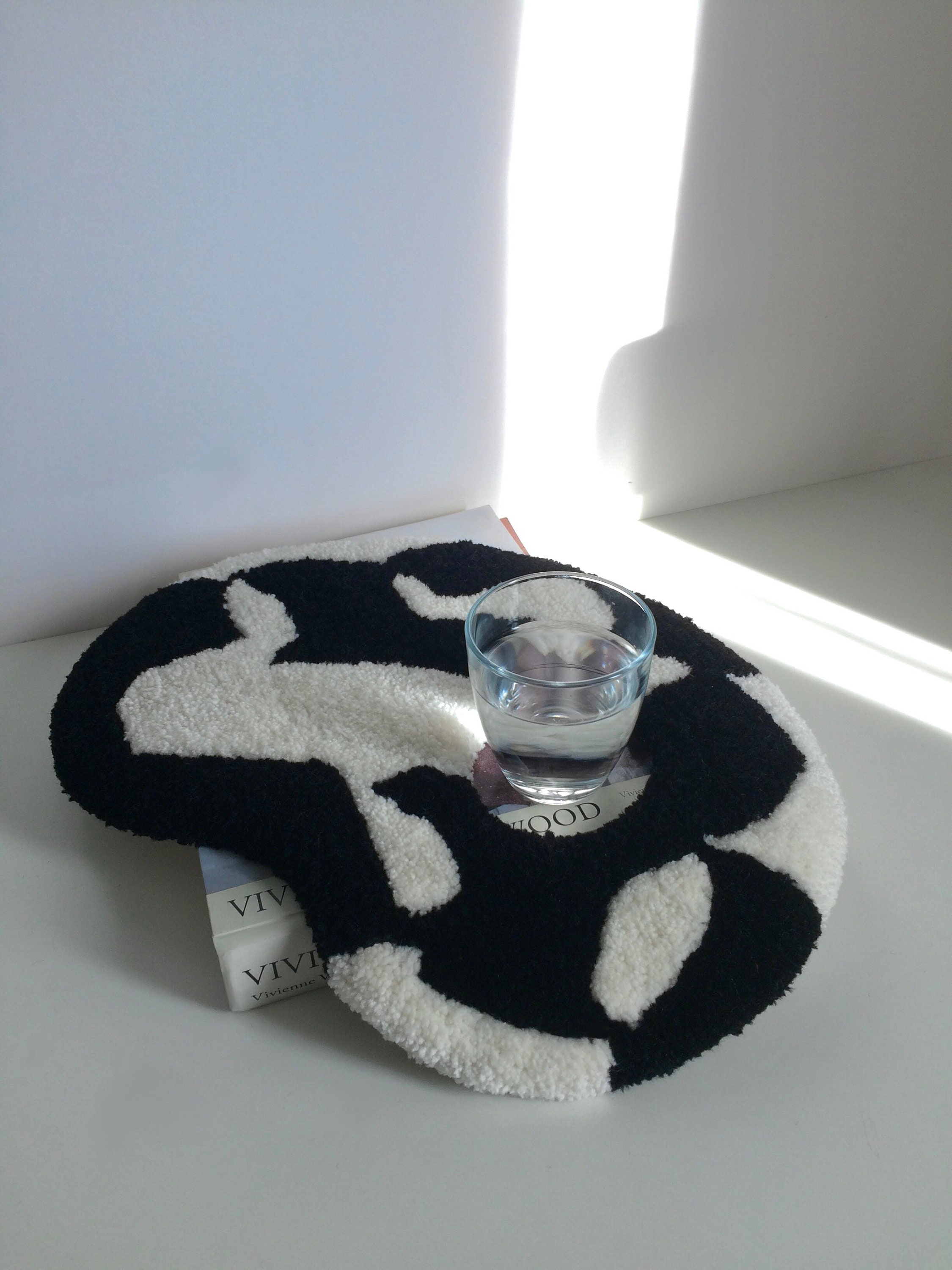 SPACE Tufted Rug Mini Table Rug Home Decor Rug - Etsy