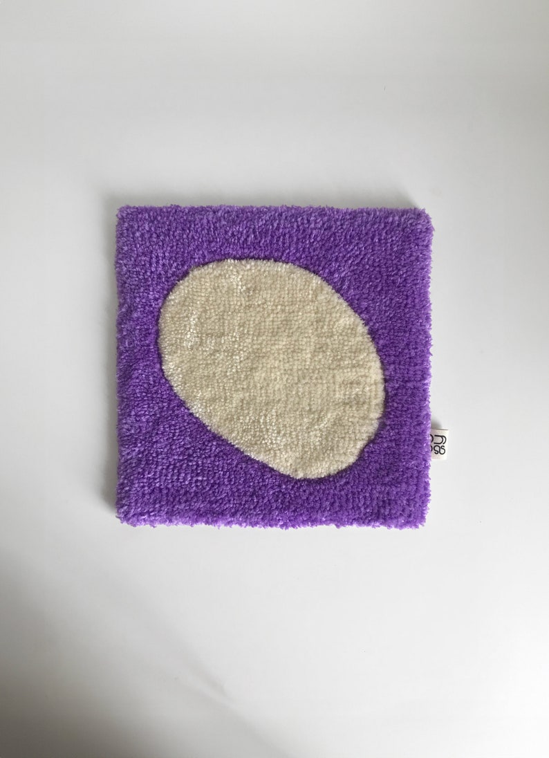 Amorphous Tufting Rug, Mini Table Rug, Tufting Rug Art, Home Decor Rug ...