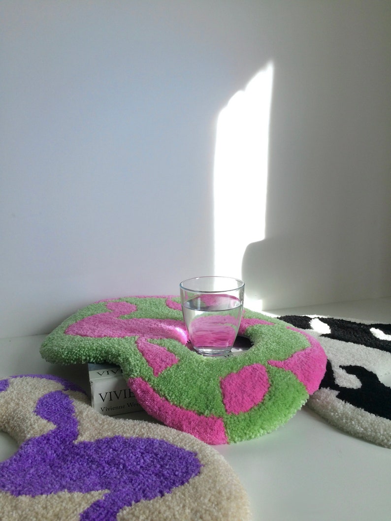 SPACE Tufted Rug Mini Table Rug Home Decor Rug - Etsy