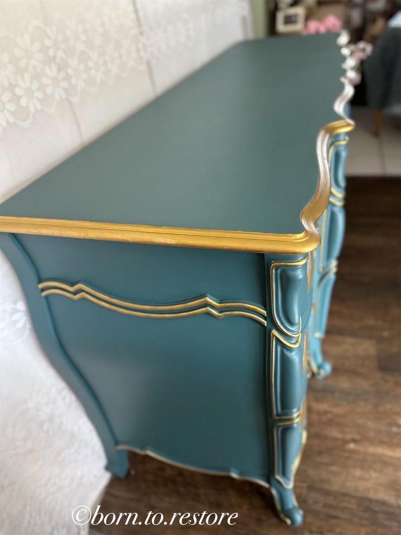 Painted Dresser/french Privincial Dresser/ Bedroom Furniture/refinish ...