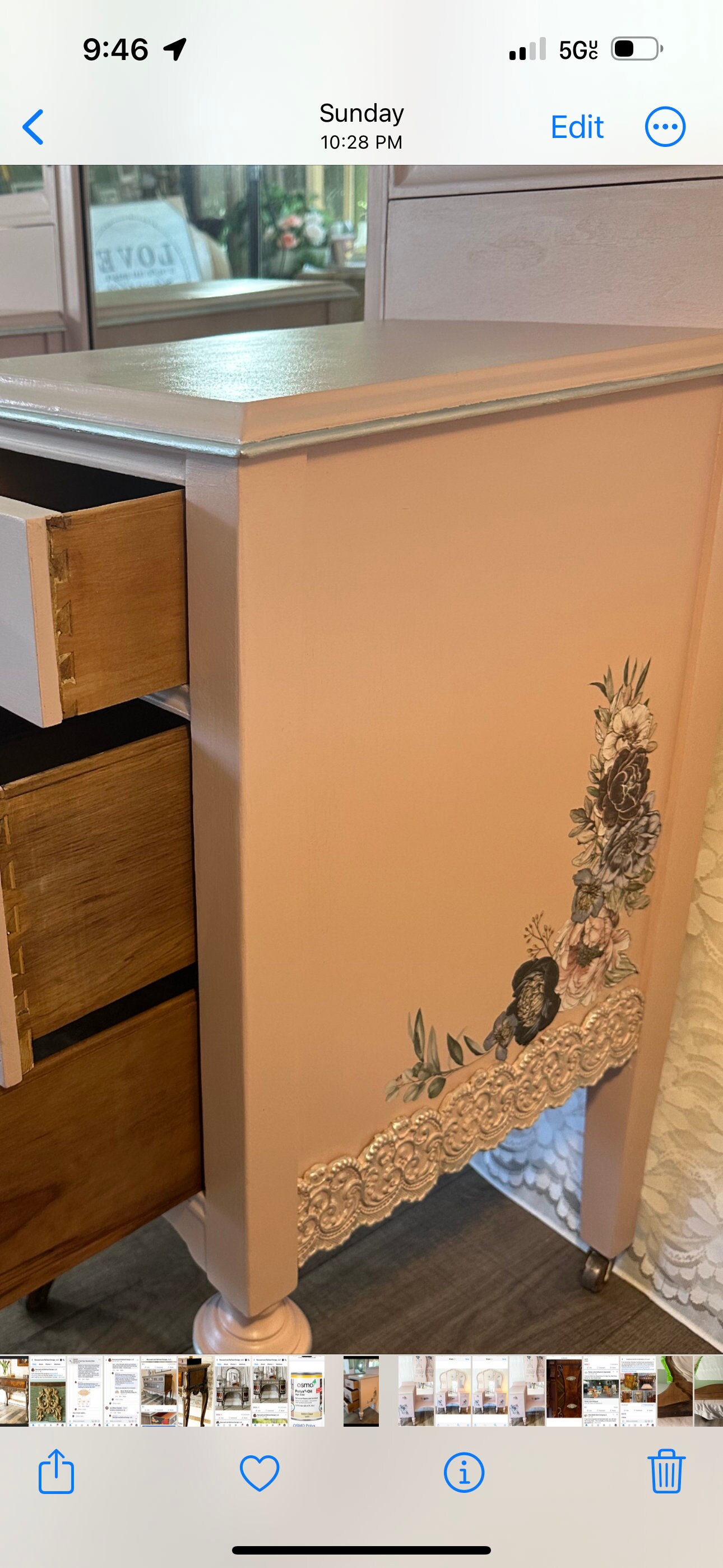 Soldplease Do Dot Purchase Vanity/vintage Vanity/pink Vanity/makeup ...