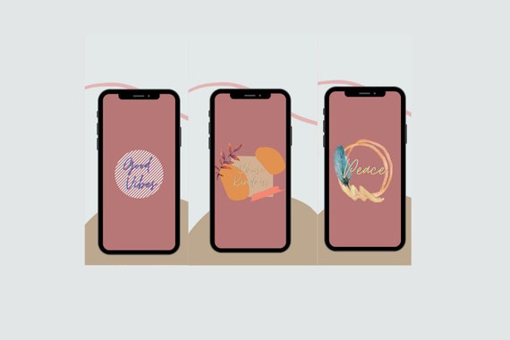 Wallpaper Lock Screen Custom Wallpaper for Smartphone - Etsy