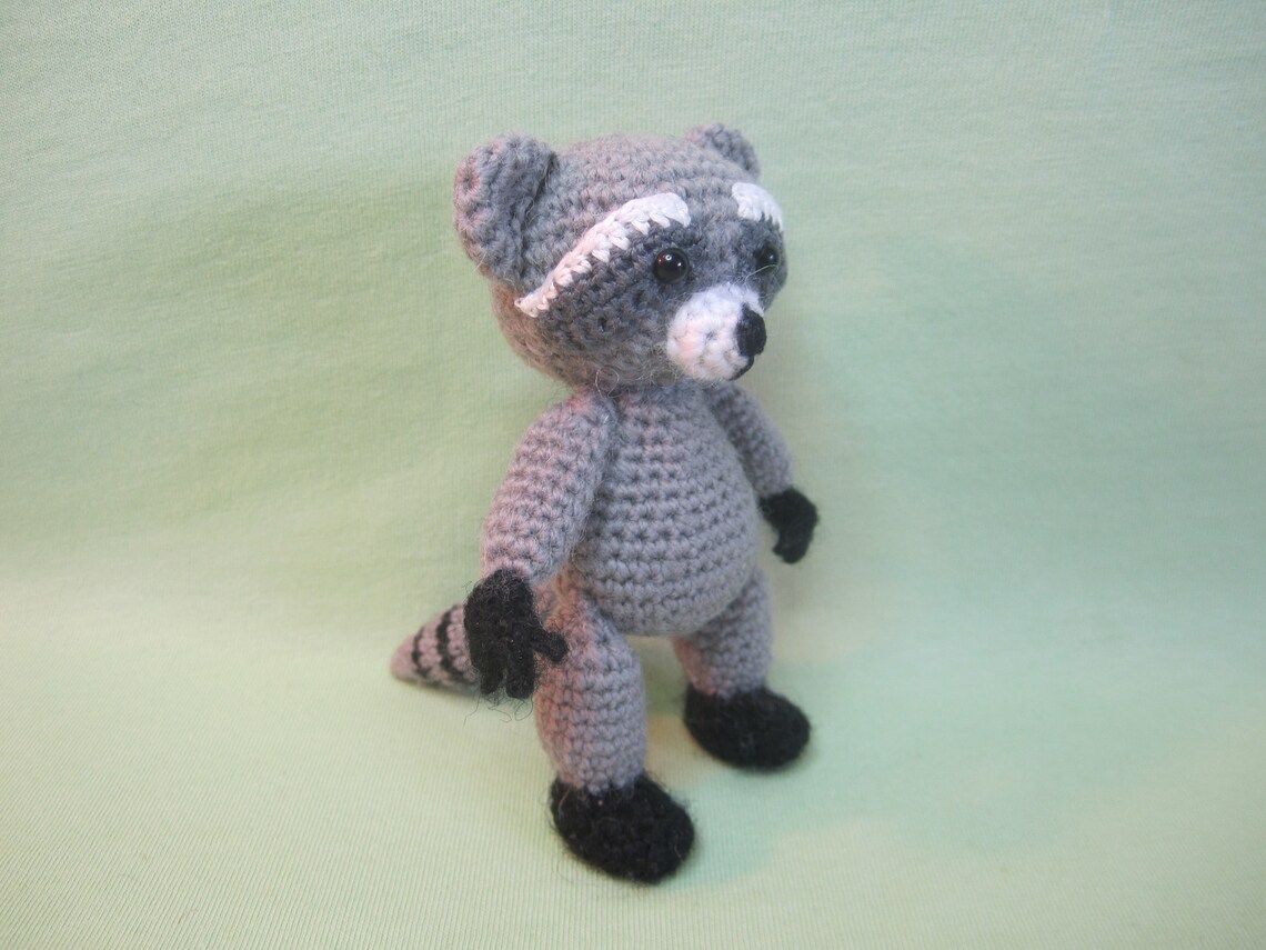 Raccoon Crochet Pattern - Etsy