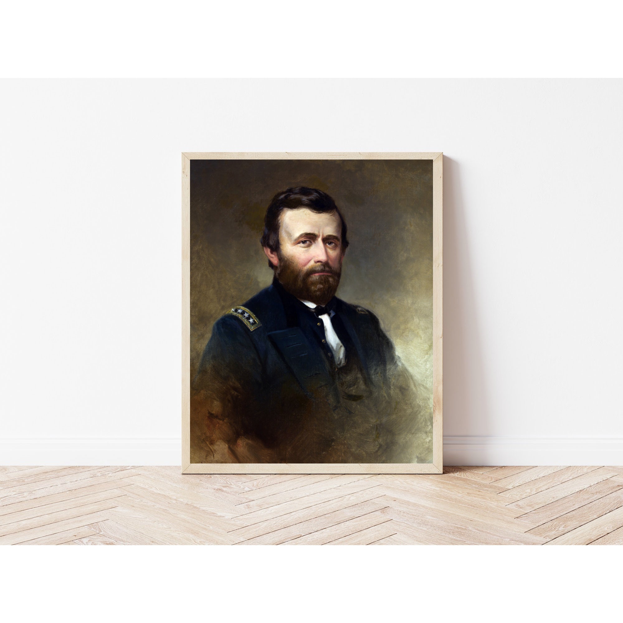 Vintage Presidential Portrait Painting Printable President - Etsy