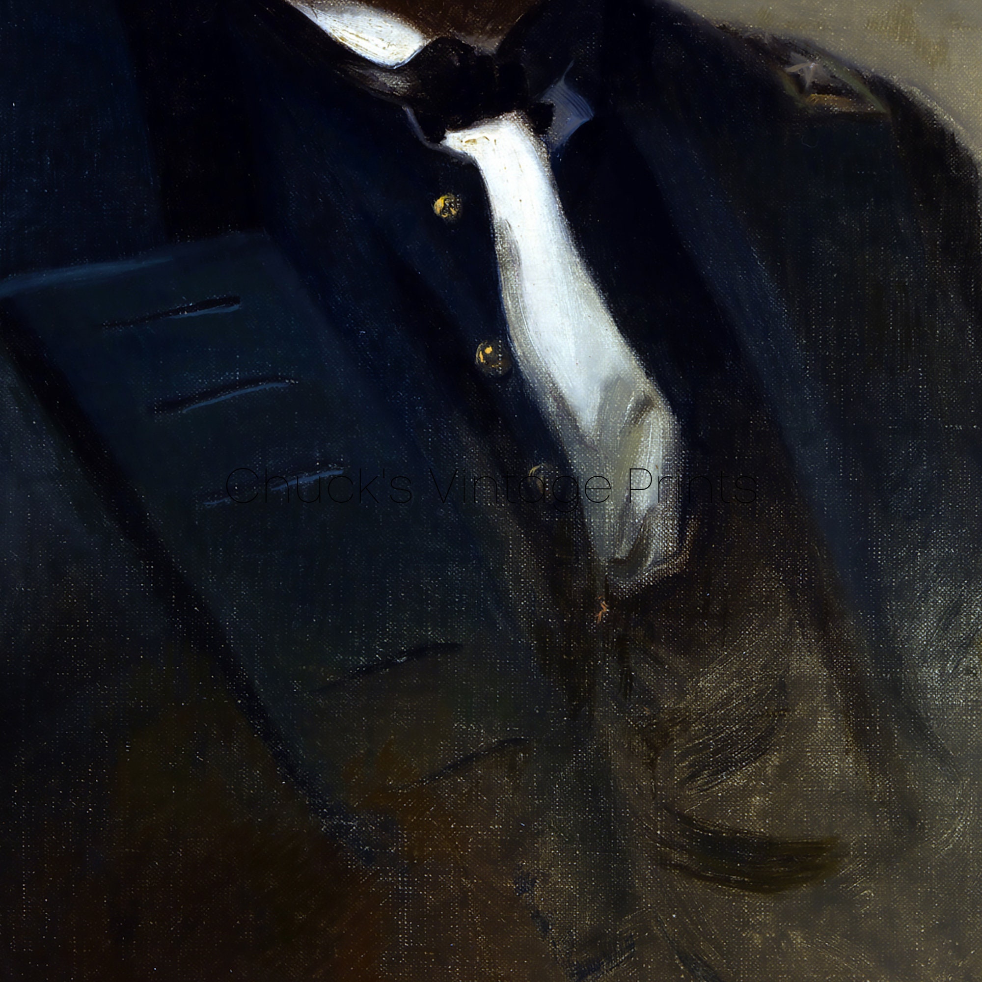 Vintage Presidential Portrait Painting Printable President - Etsy