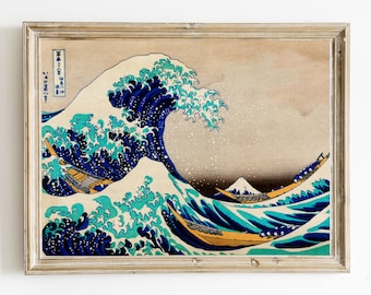 Japanese Tidal Wave - Etsy