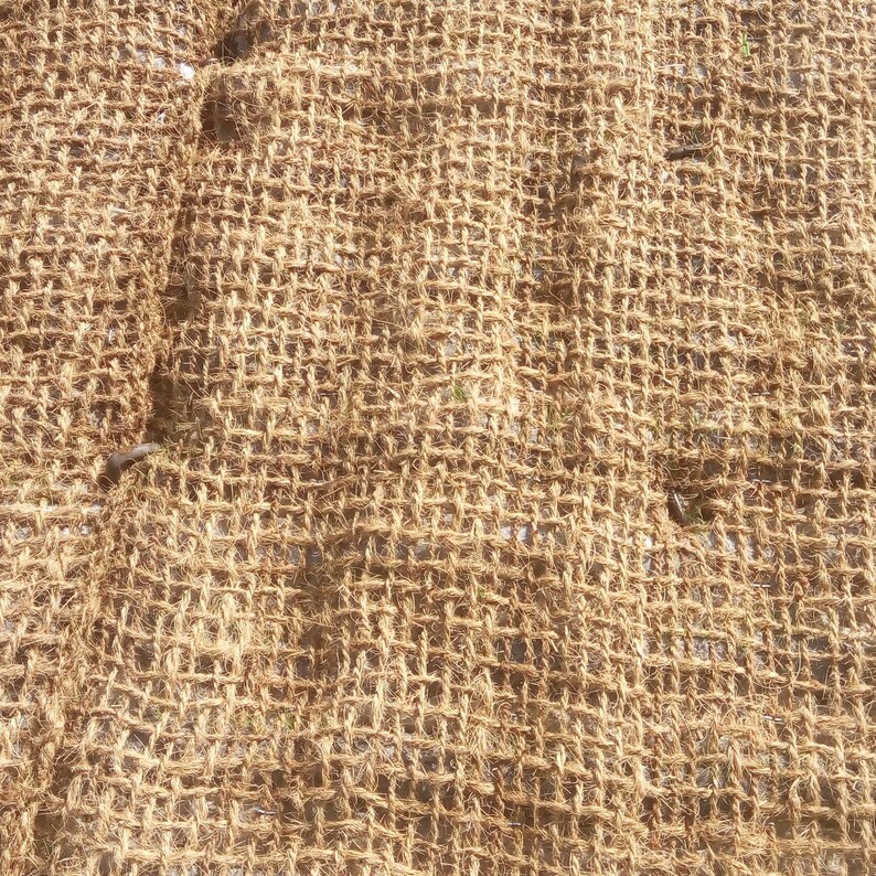 Coir Netting: Biodegradable Erosion Control Mat (1m X 20m) - Etsy UK