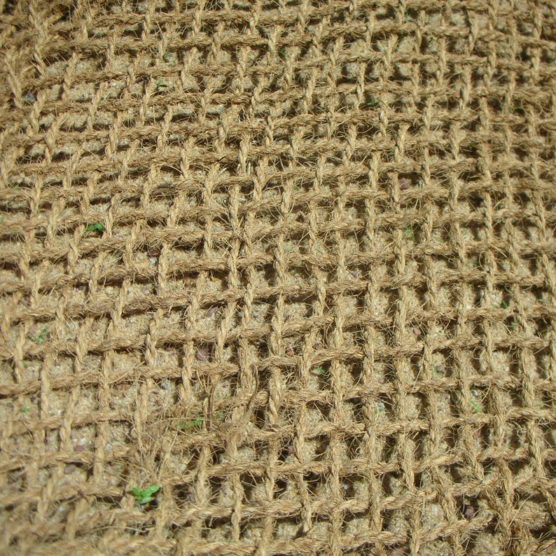 Coir Netting: Biodegradable Erosion Control Mat (1m X 20m) - Etsy UK