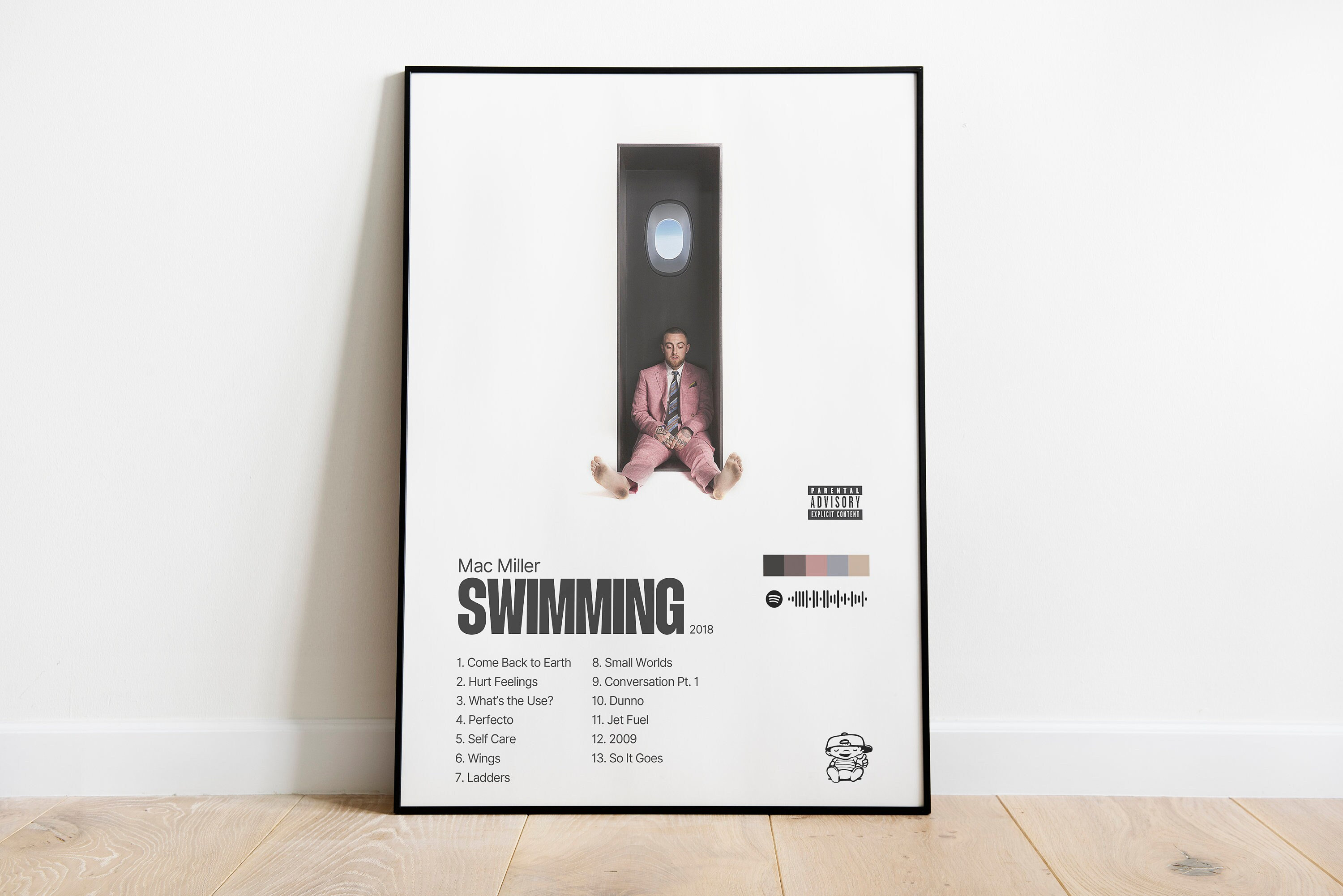 Mac Miller Swimming Album Cover Art Poster Custom Wall Decor Print - Etsy