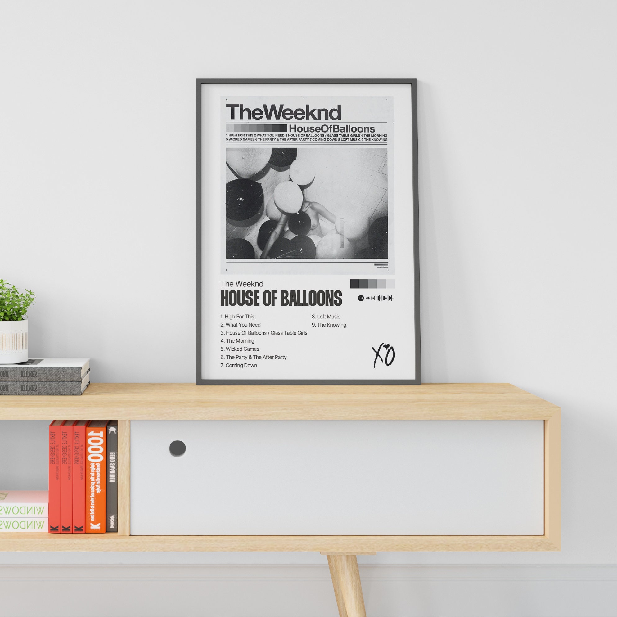 House of Balloons/thursday Bundle: 2 Digital Poster Prints the Weeknd ...