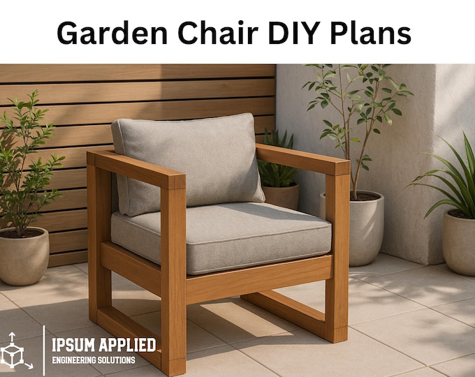 Wooden Chair Design Plans Step by Step - Etsy Canada
