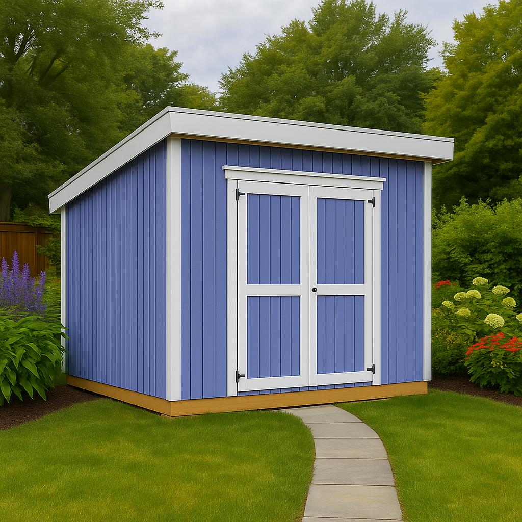 6x12 Lean-to Shed Plans: DIY Backyard Storage (PDF Blueprint) - Etsy