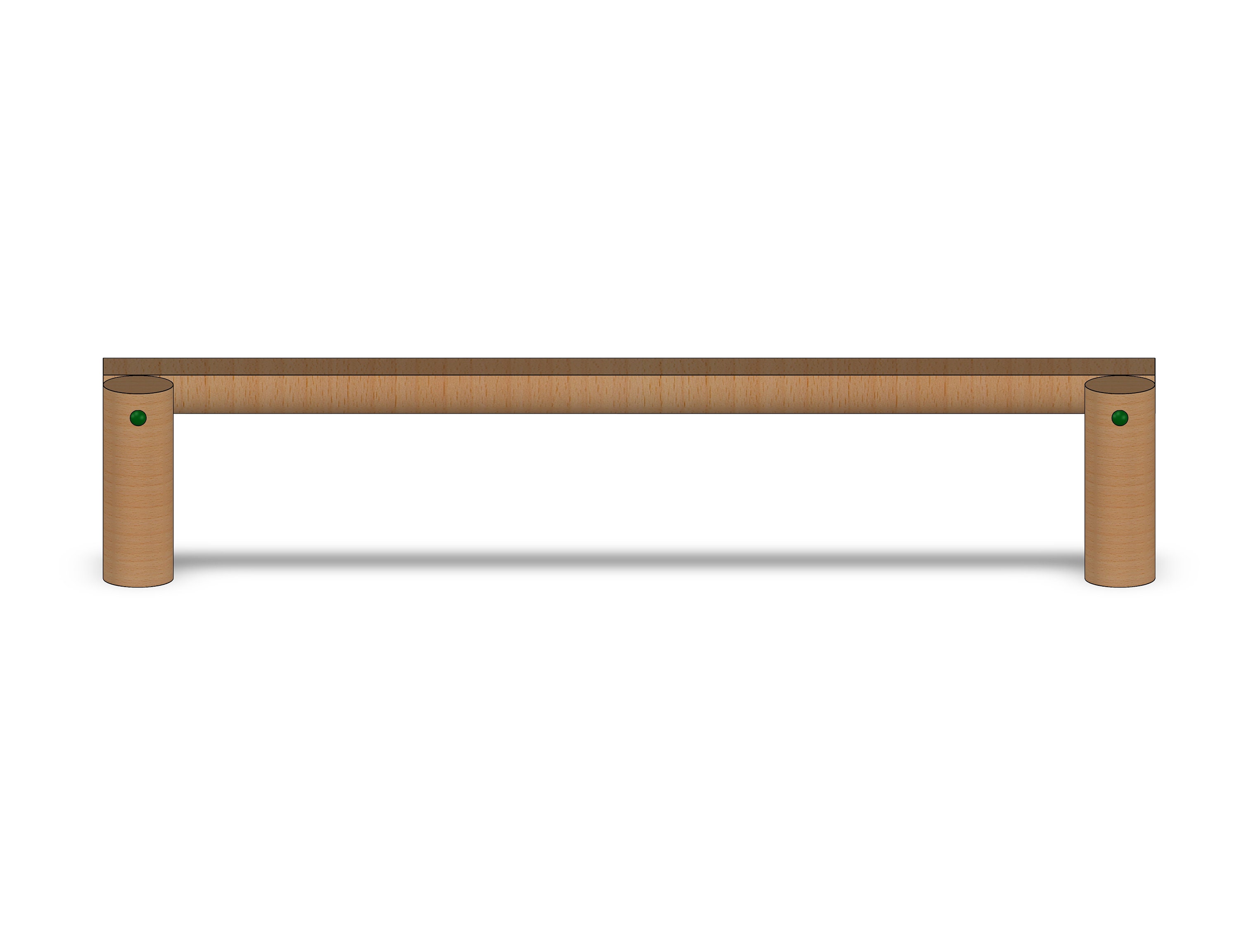 Kids Single Balance Beam Plans & Assembly Instructions Comes With Cut ...