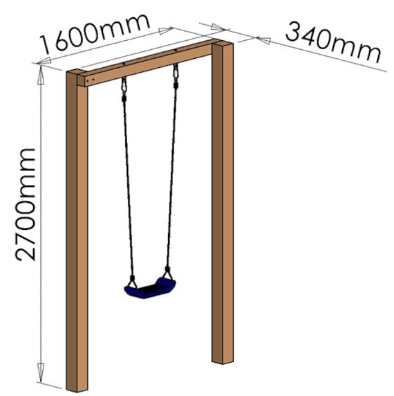 Planos De Columpios Para Fogatas Columpio De Porche Con Detalles De