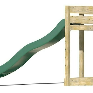 Climbing Frame With Slide and Rock Wall Plans & Assembly Instructions ...