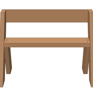 Leopold Bench Plans & Assembly Instructions - Comes With Cut List and ...