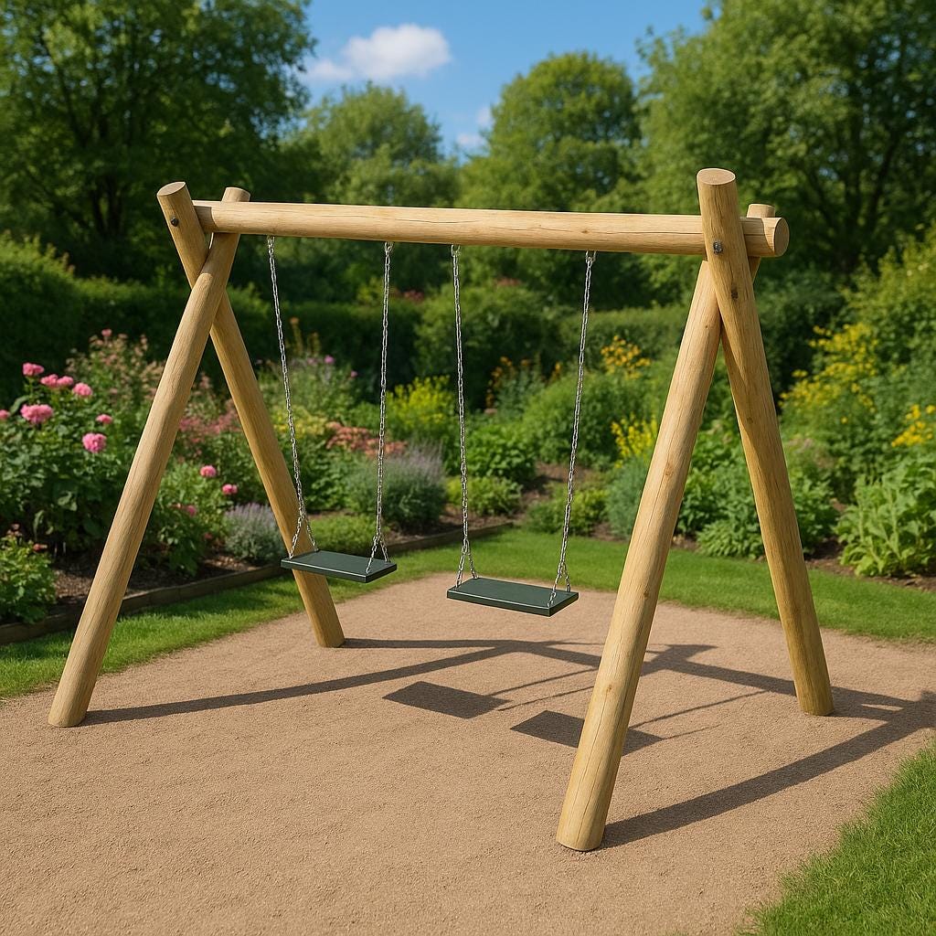 Swing Set Plans Etsy