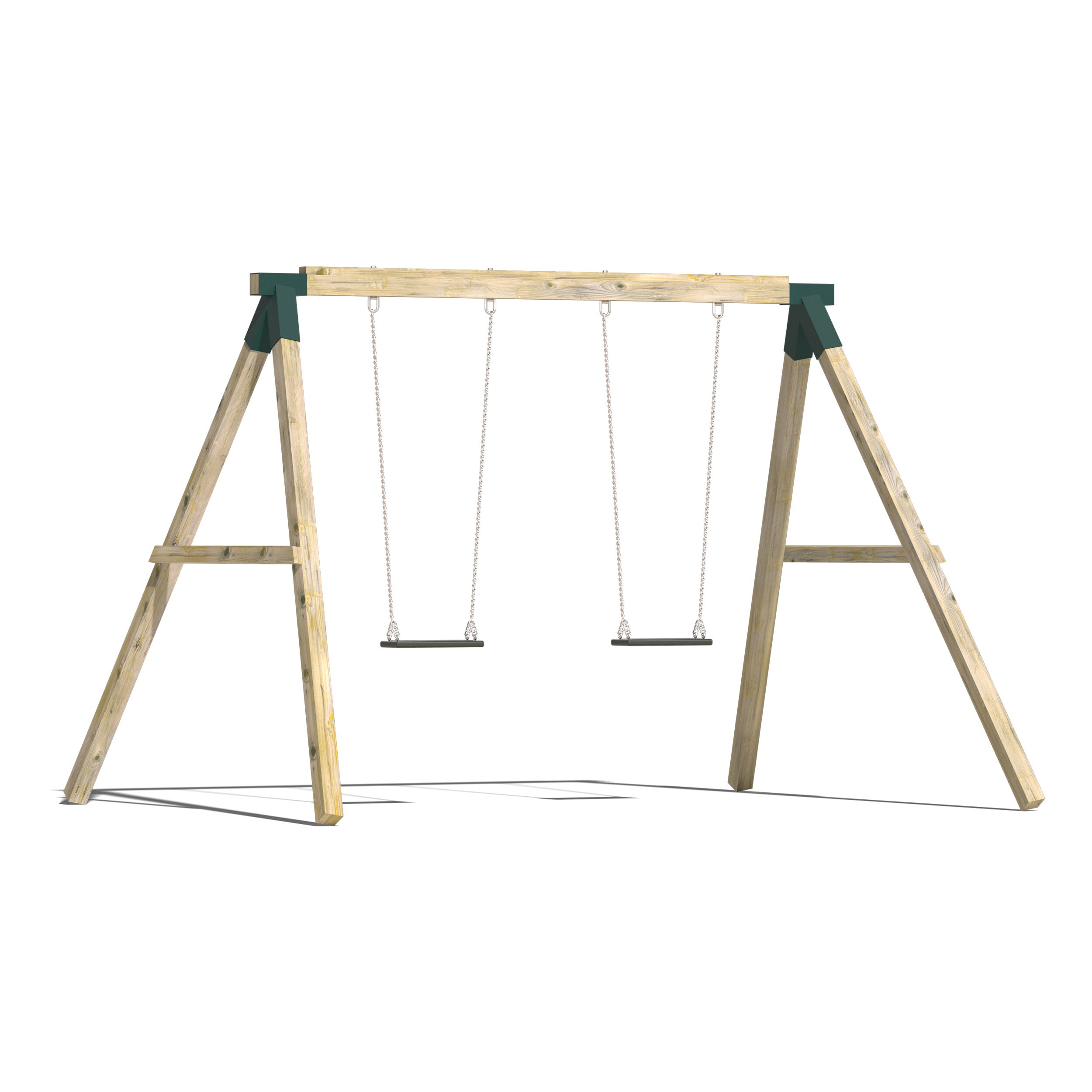 Commercial Swing Set With 2 Swings Plans & Assembly Instructions Comes ...