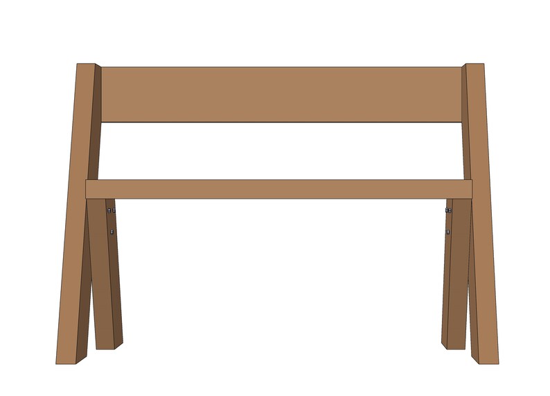 Leopold Bench Plans & Assembly Instructions Comes With Cut List and ...