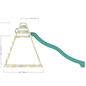 A-frame Climber With Slide and Steps Plans & Assembly Instructions ...