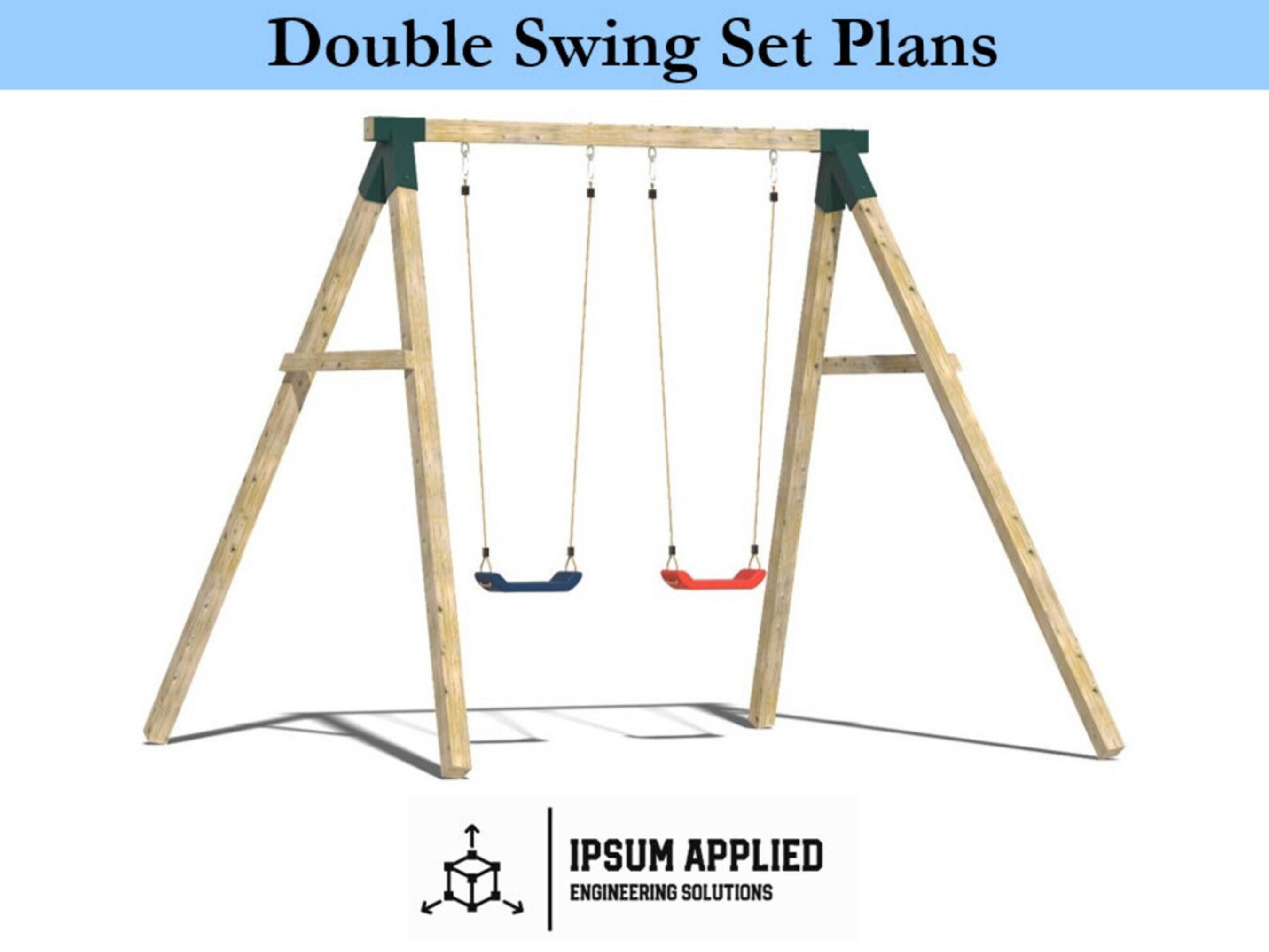 Swing Set Plans Etsy