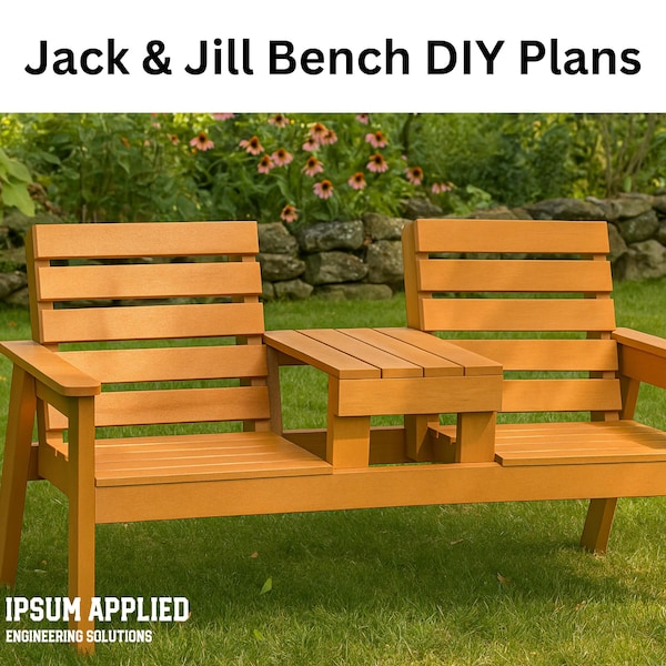 Entry Table Bench Plans - Etsy