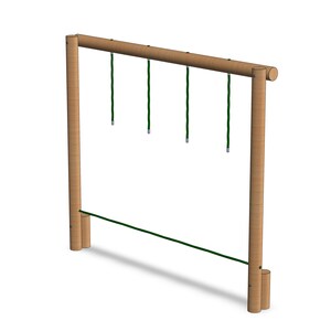 Kids Drop Rope Traverse Crossing Plans & Assembly Instructions - Comes ...