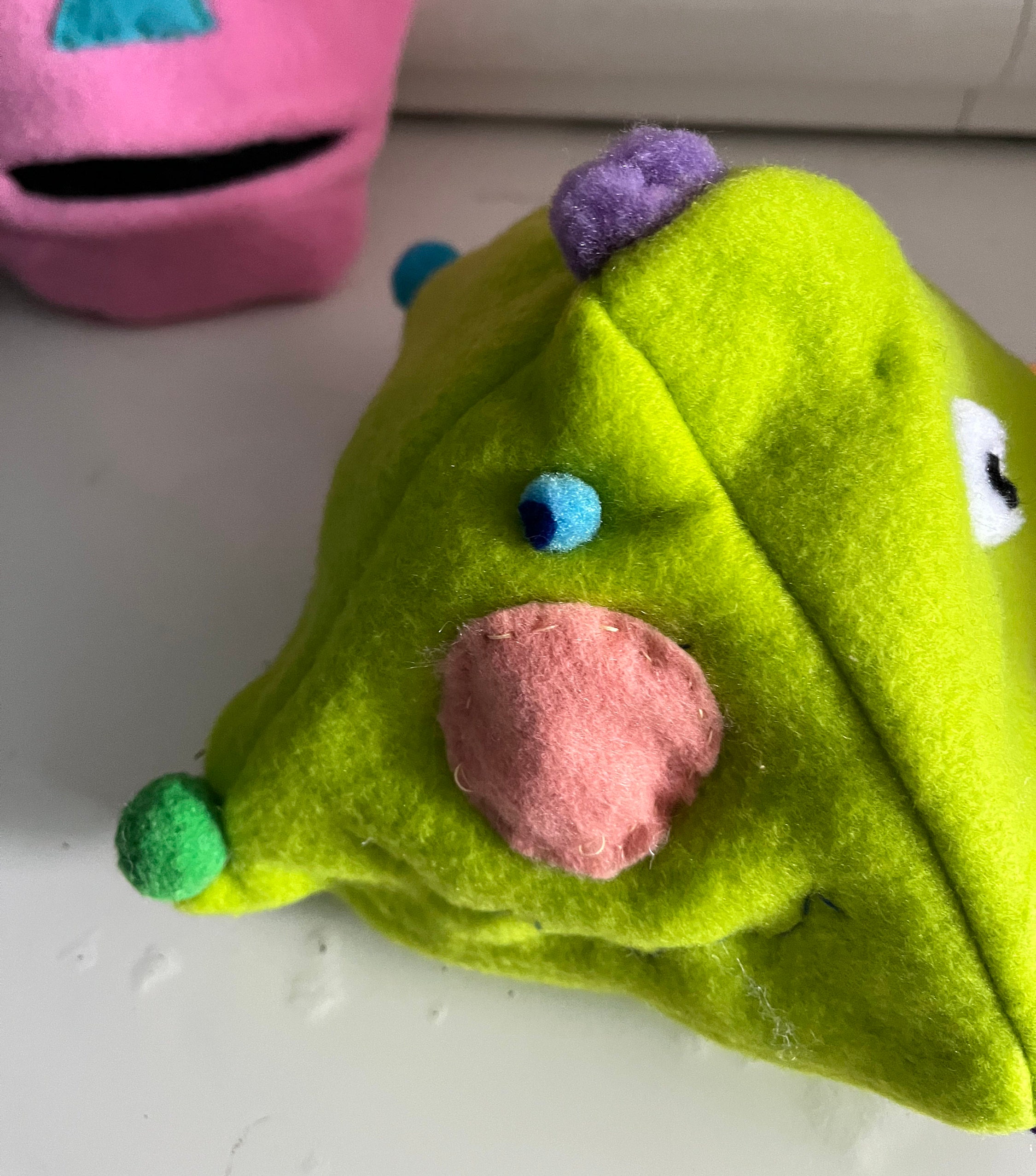 Multi-faced Triangle Art Plush - Etsy