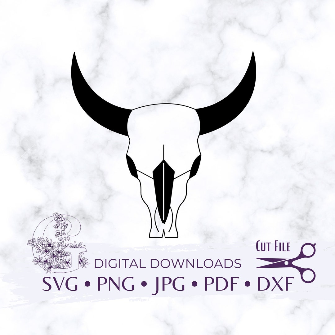 Bull Svg Bull Head Svg Bull Skull Svg Bull Png Bull Head - Etsy Australia