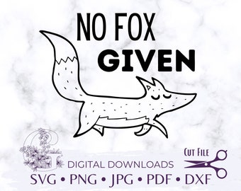 Clever Fox Svg - Etsy