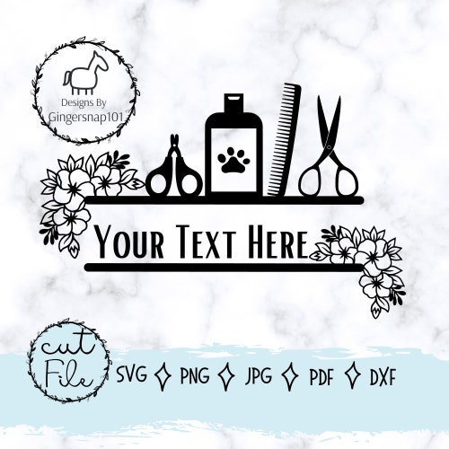 Dog Grooming SVG Cut File - Etsy