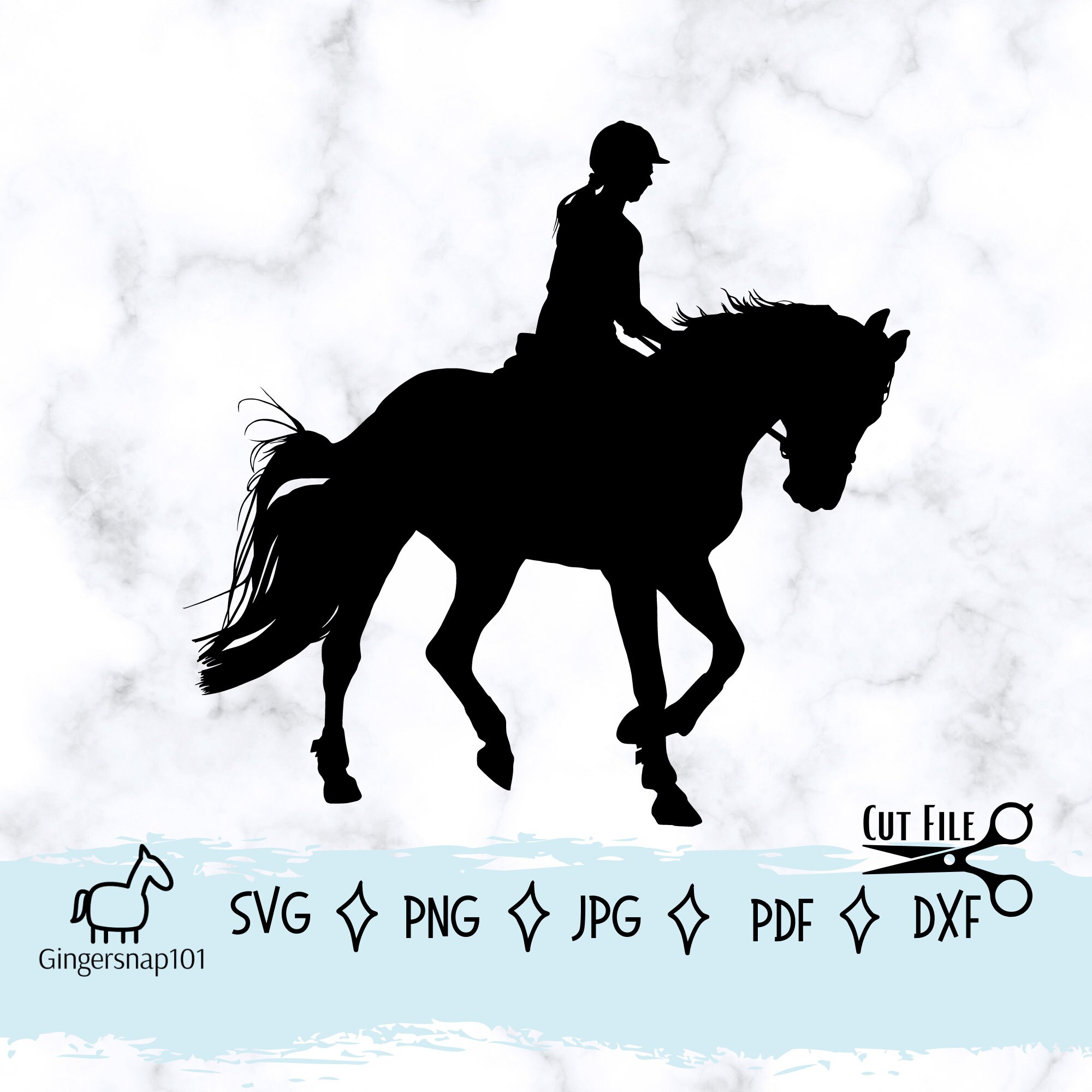Horse and Rider Customizable Svg English Rider Svg - Etsy