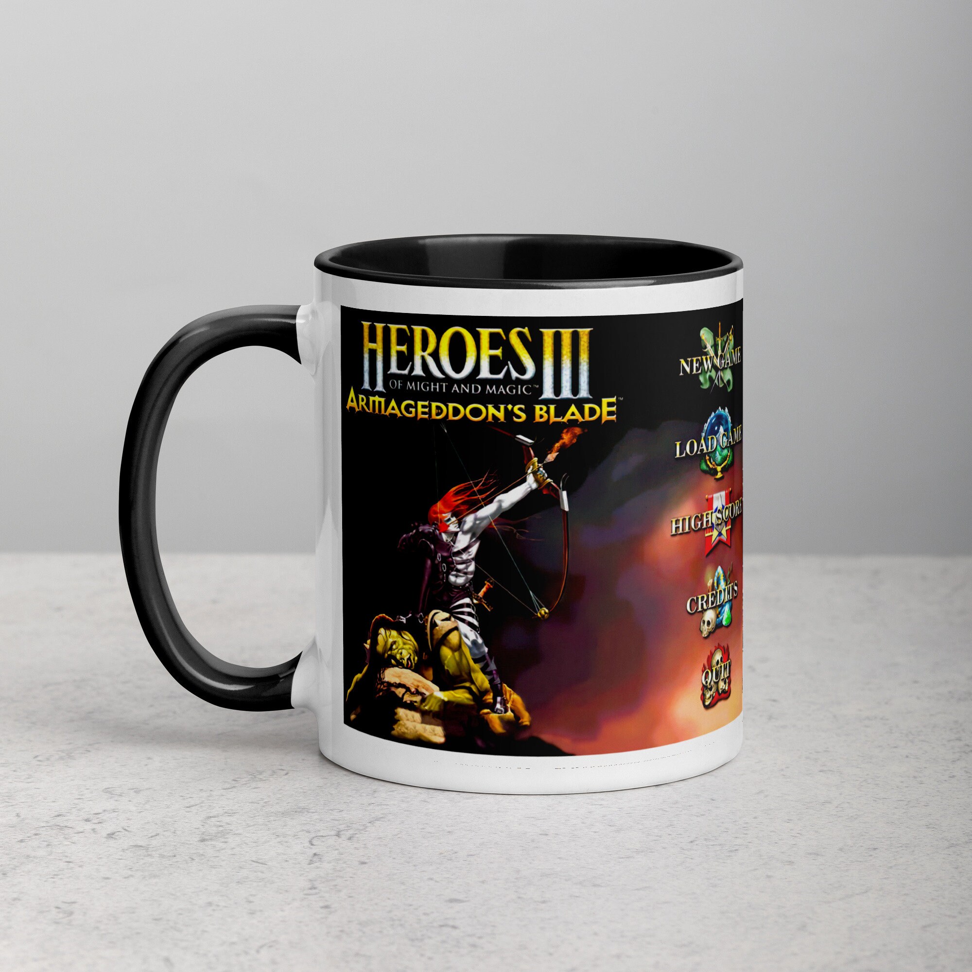 Heroes 3 Main Menu Mug Heroes of Might and Magic 3 Gift Mug HOMM3 - Etsy