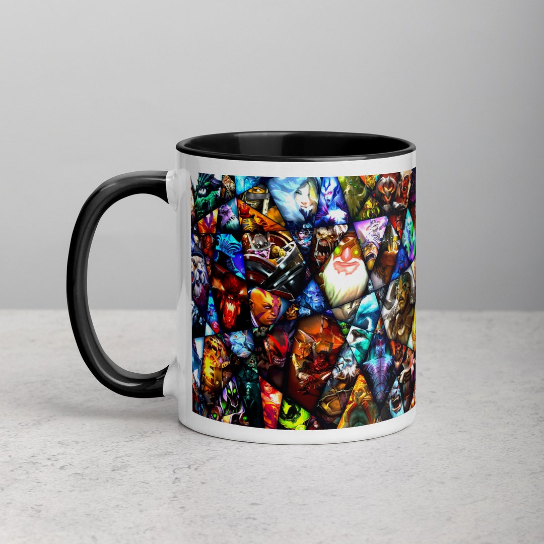 DOTA 2 Heroes Mug DOTA Mug Dota 2 Gift DOTA Gift - Etsy