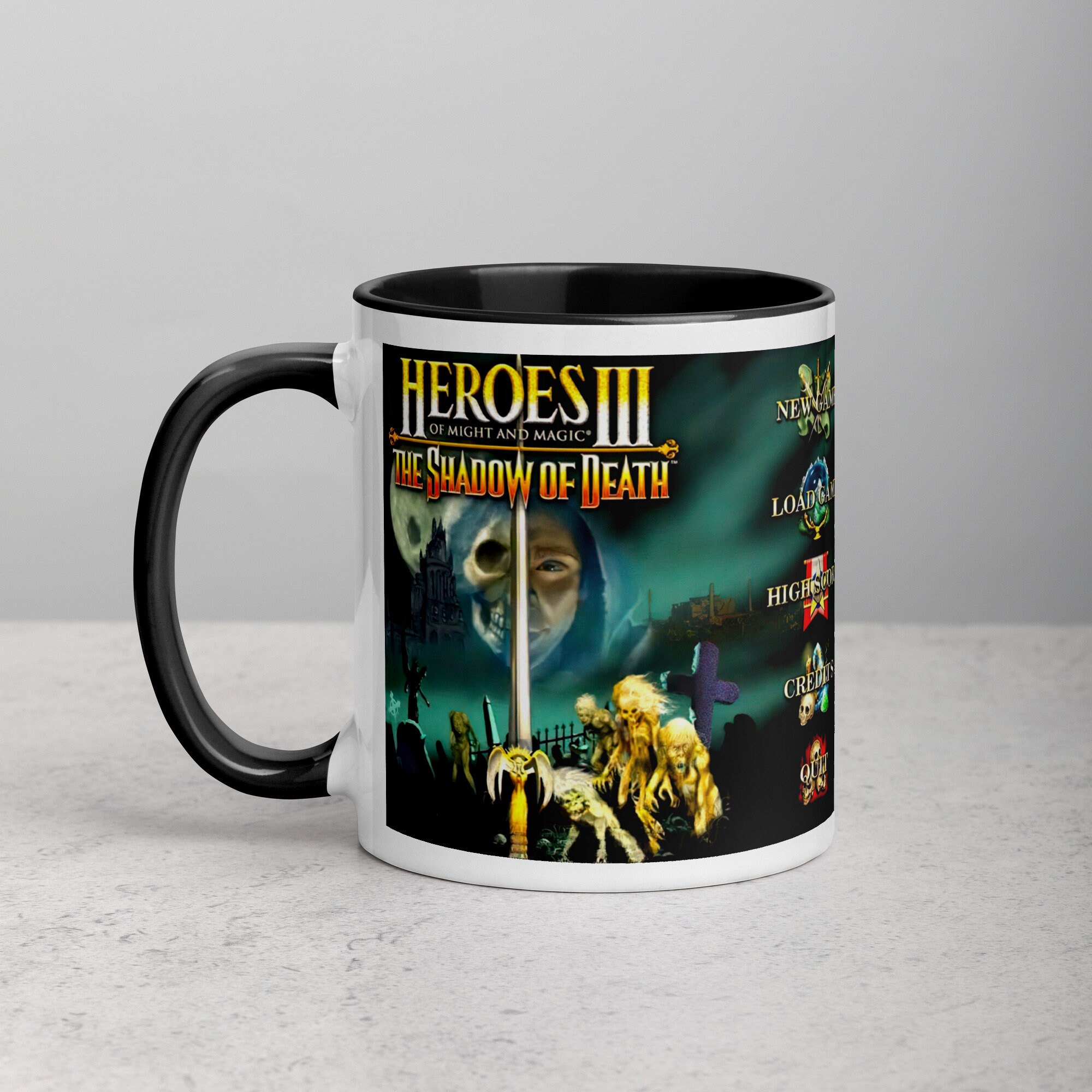 Heroes 3 Main Menu Mug Heroes of Might and Magic 3 Gift Mug HOMM3 - Etsy