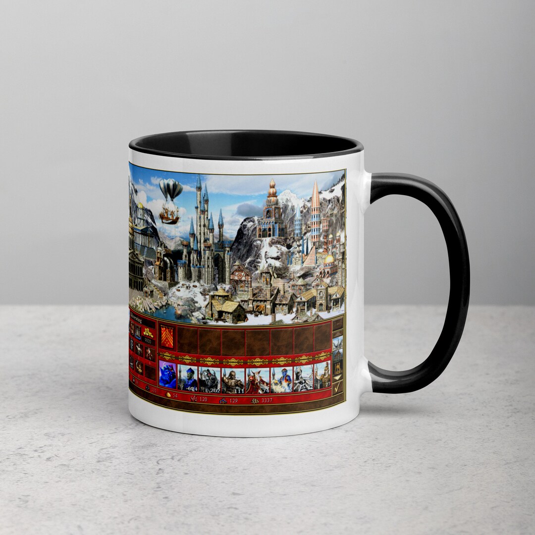 Heroes 3 Tower Mug - Heroes of Might and Magic 3 - Tower Town Mug Gift ...
