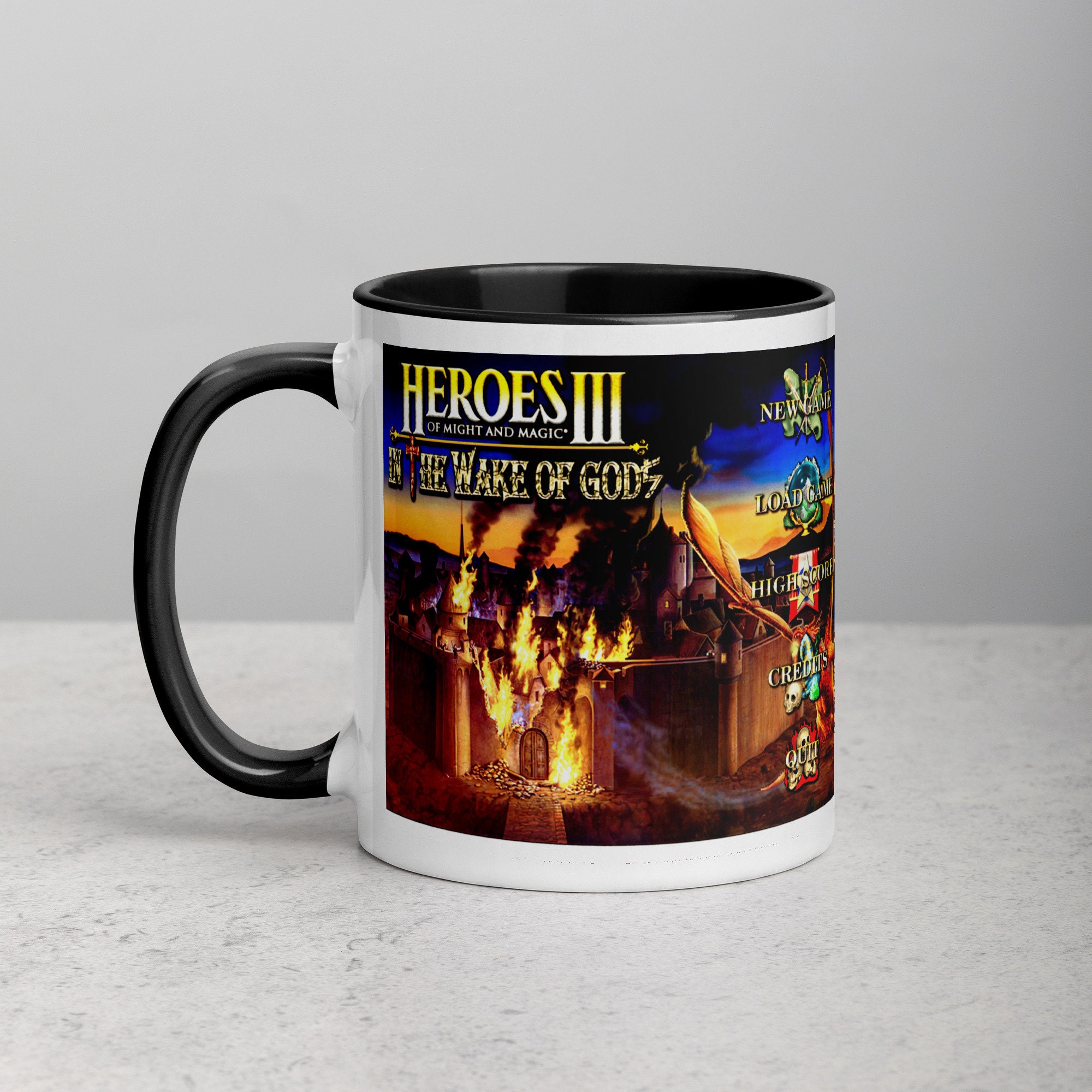 Heroes 3 Main Menu Mug Heroes of Might and Magic 3 Gift Mug HOMM3 - Etsy