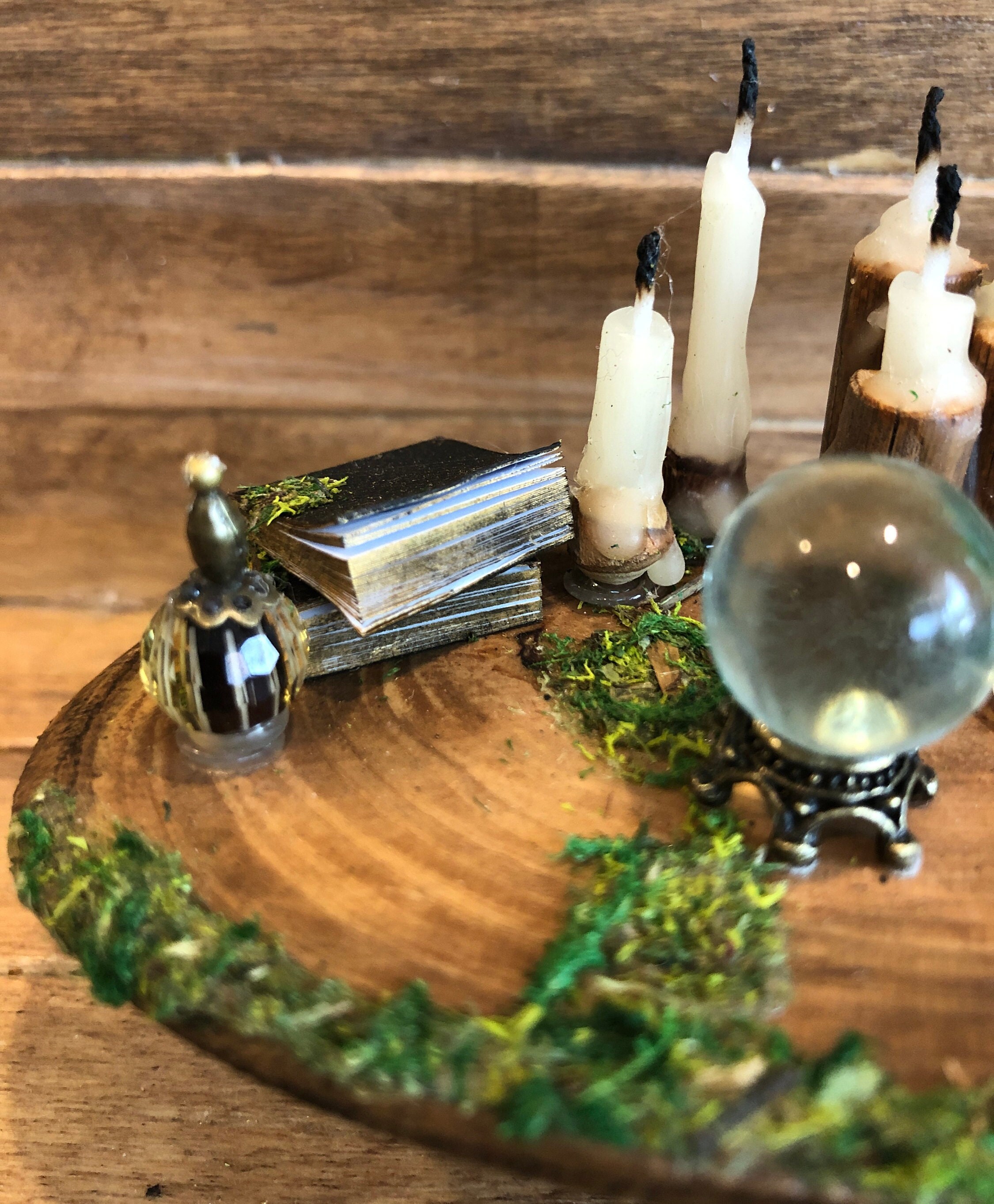 Faerie Halloween Witch Desk, Dollhouse Halloween - Etsy