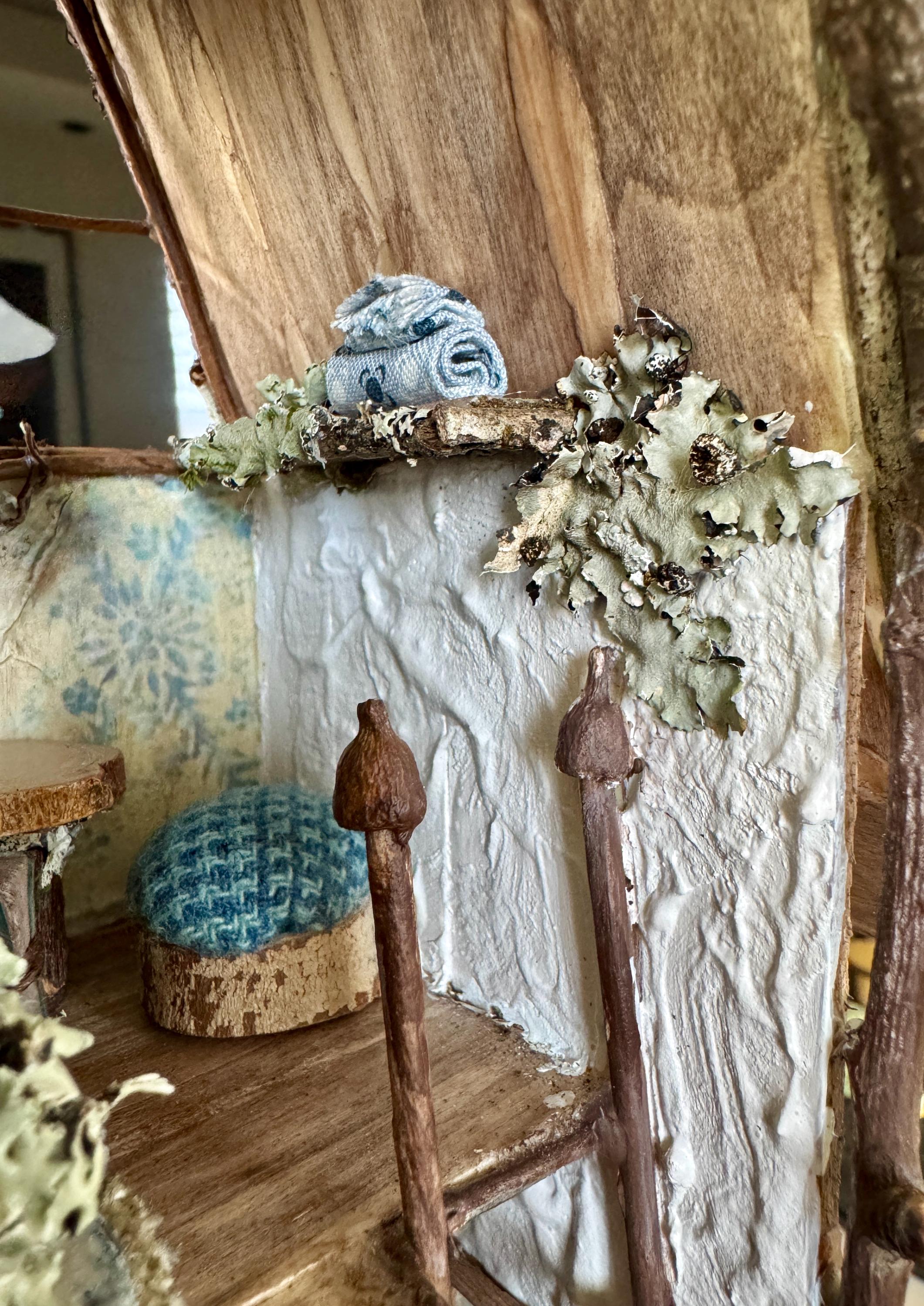 The Blues Faerie Cottage, the Blues Woodland Cottage - Etsy