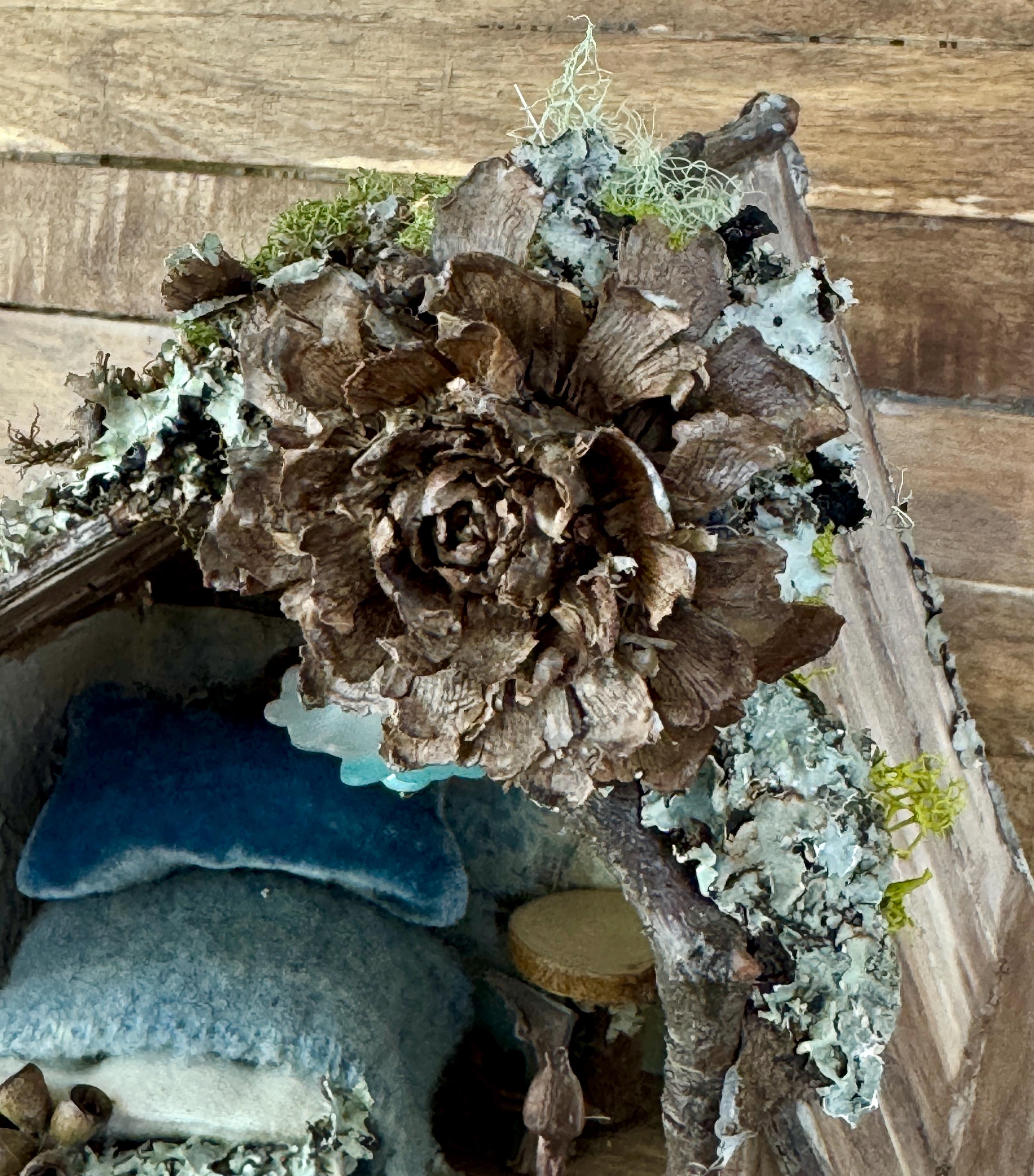 The Blues Faerie Cottage, the Blues Woodland Cottage - Etsy