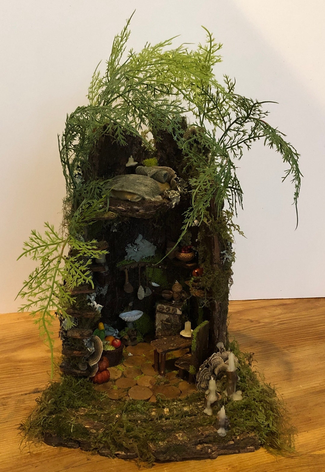 PRICE REDUCTION Hollow Tree Forest Cottage, Faerie House, Faerie ...