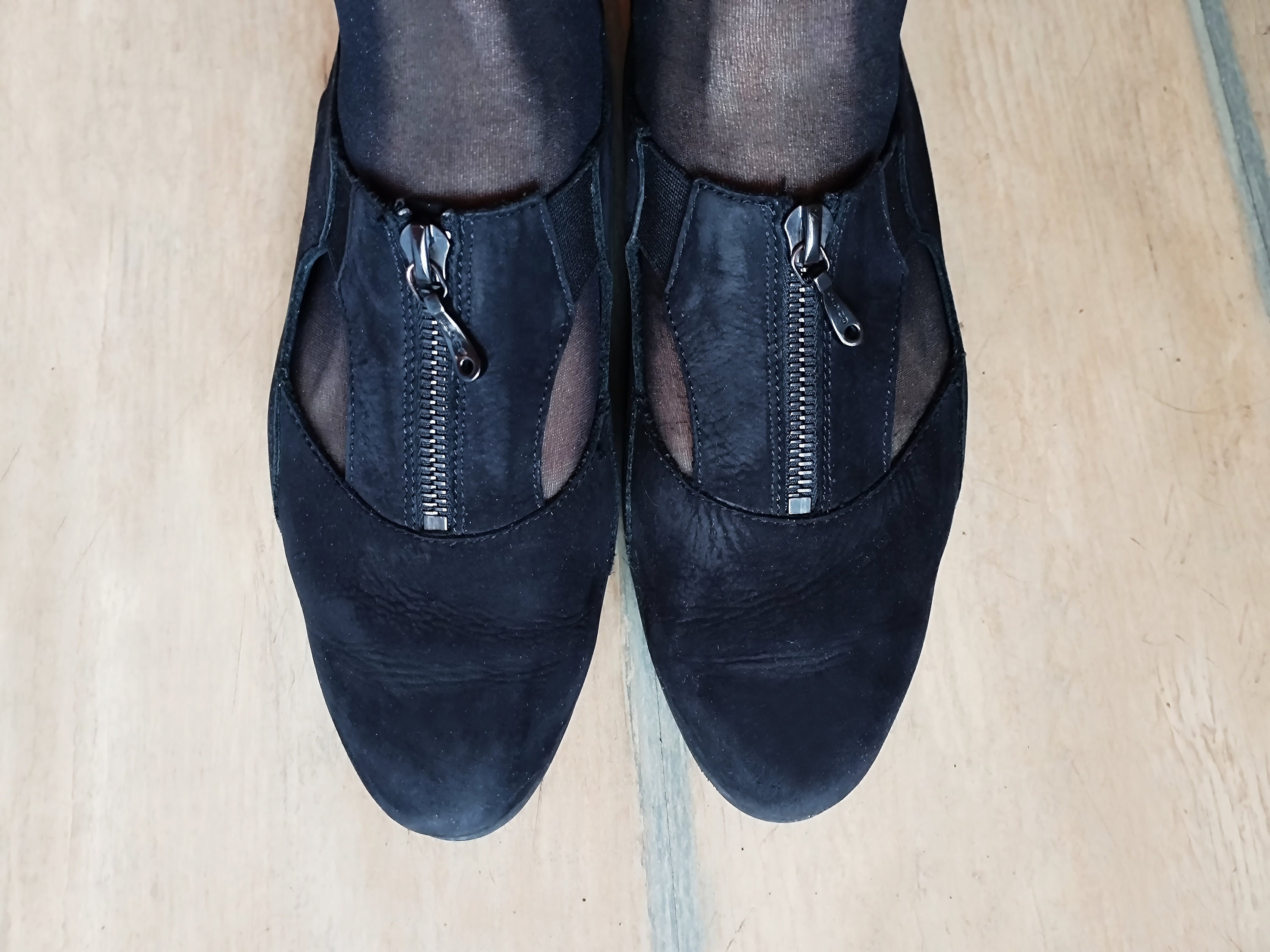 Vintage Arche LN Black Suede Ballerina Size EU 37 US 6,soft Suede ...