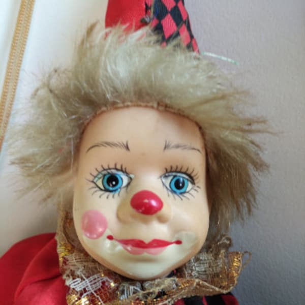 Clown Marionette Puppet - Etsy