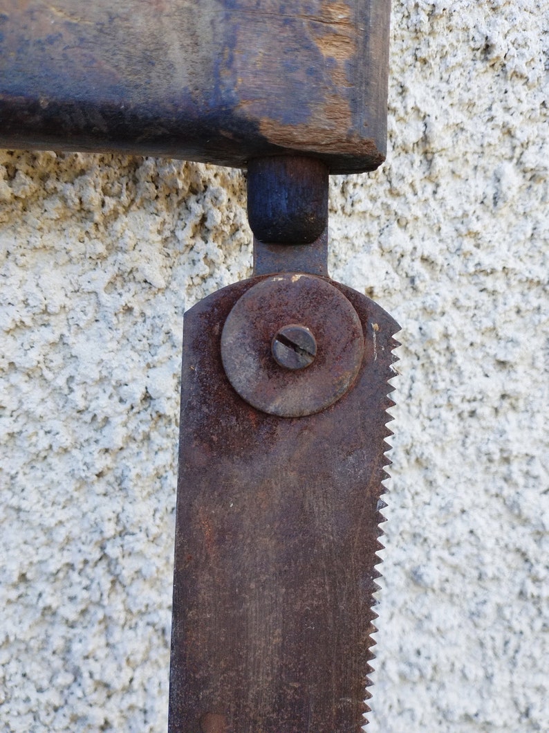 Antique Ulmia Bow Saw: German Wood Frame Crosscut, Rustic Decor - Etsy