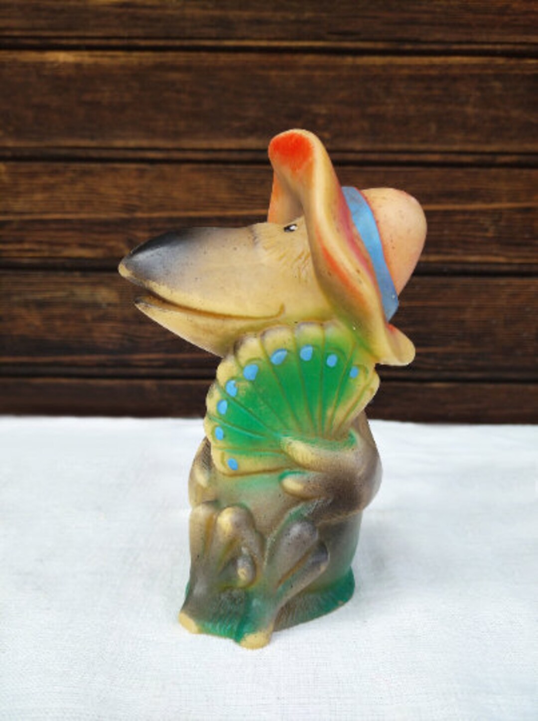 Vintage Bulgarian Rubber Raven Toy: 1960s Children's Toy - Etsy