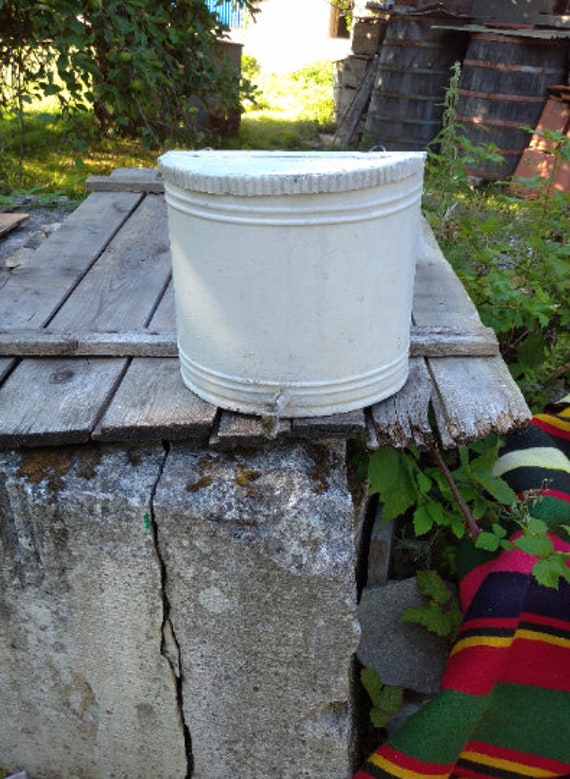 Vintage Water Tank vintage Galvanized Hanging Sink hanging | Etsy